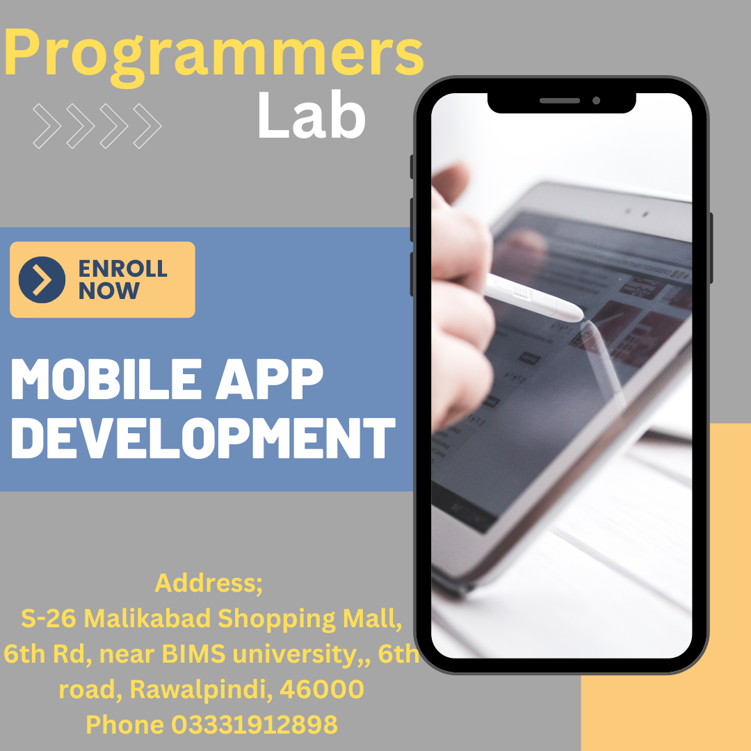 The Best Mobile App Development Institute in Rawalpindi! | by ...