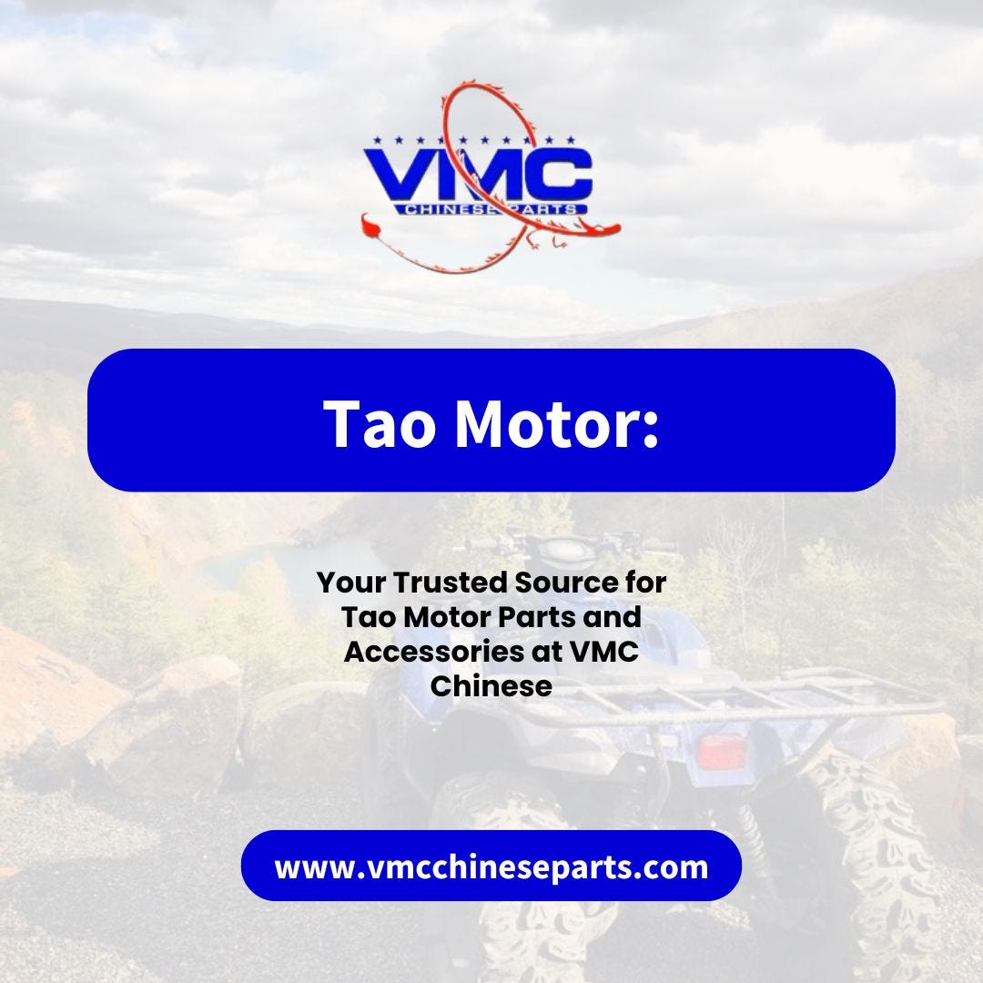 Tao Motor: Your Trusted Source for Tao Motor Parts and Accessories at ...