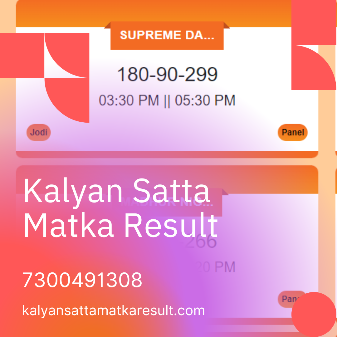 A Comprehensive Guide to Satta Matka Tips | by Kalyansattamatkaresult ...