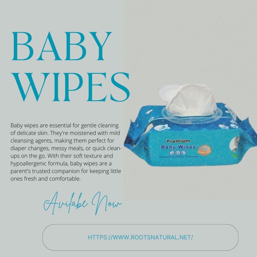 Baby Wipes Jumbo Pack of 4 - saniamirza123 - Medium