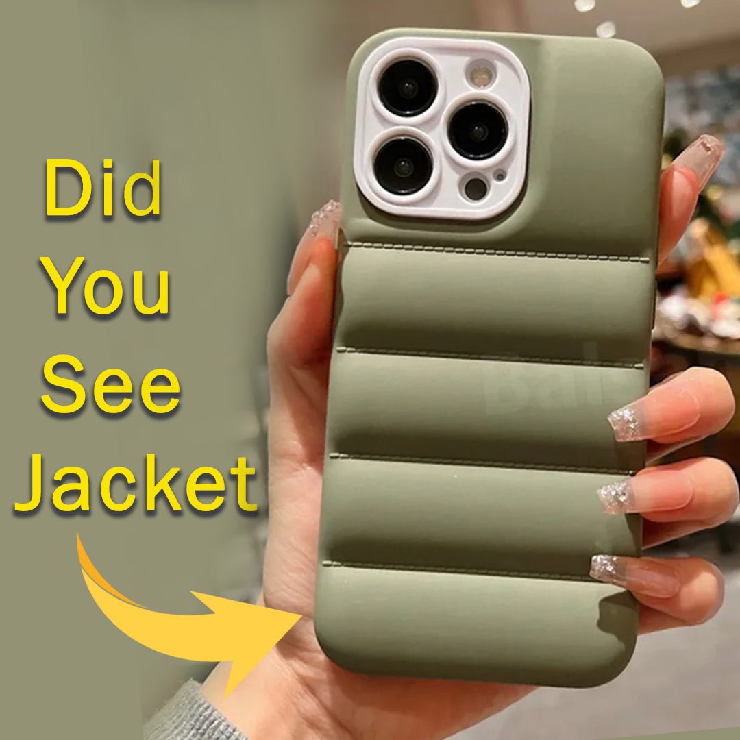 Down Jacket Phone Case for iPhone 15 Pro: A Fashionable and Protective ...