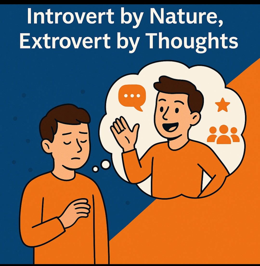 Introvert by Nature, Extrovert by Thoughts | by Amy _writes | Apr, 2025 ...
