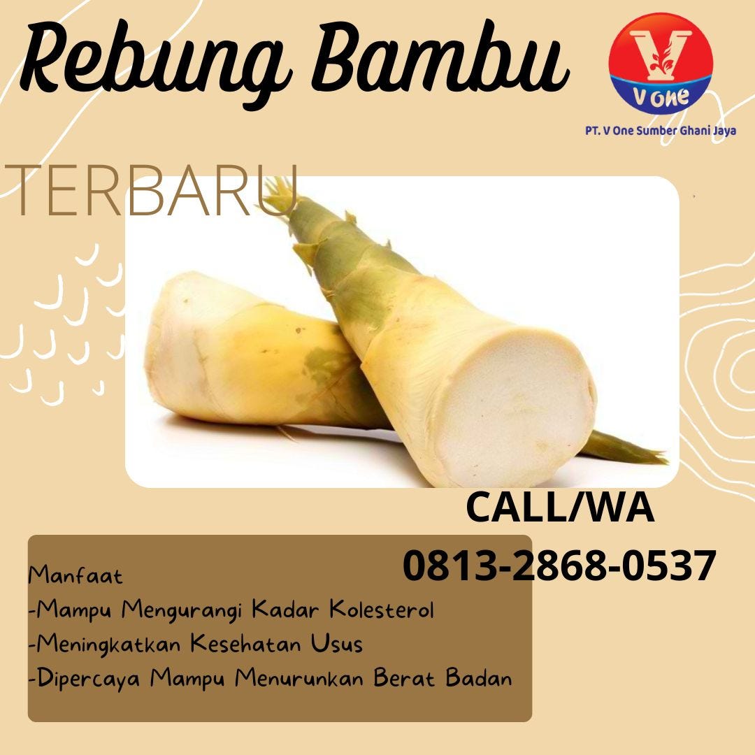 Pusat Budidaya Herbal Rebung Bambu Baru Tambak Bayumas - pusat ...
