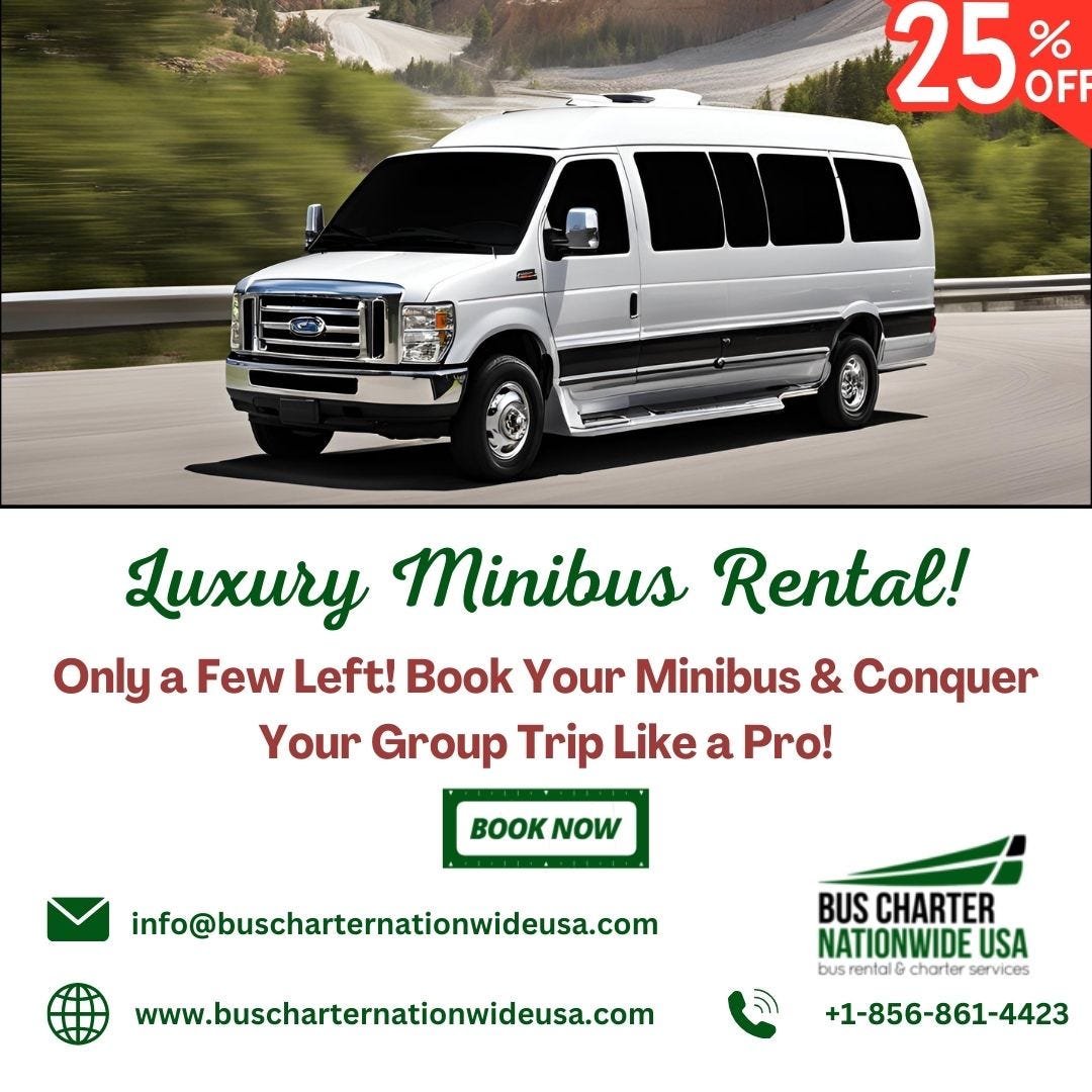 Luxury Minibus Rental NYC - BusCharterNationwideUSA - Medium