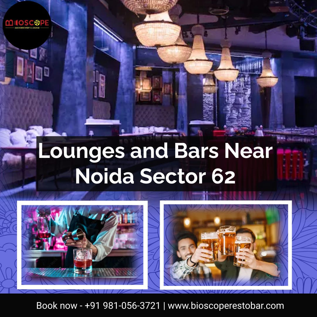 Lounges and Bars Near Noida Sector 62 - Bioscope Resto Bar - Medium