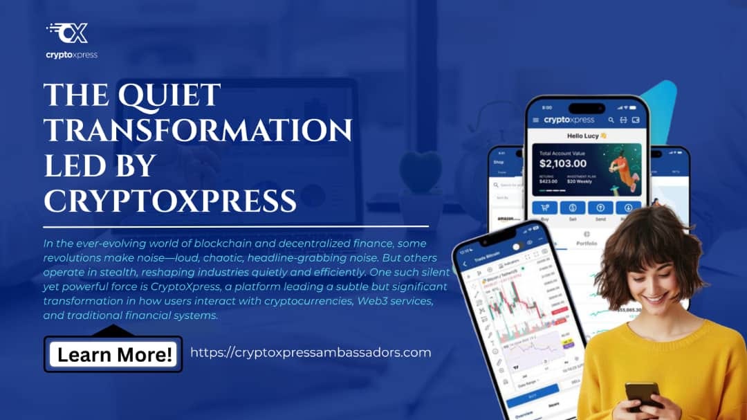 THE QUIET TRANSFORMATION LED BY CRYPTOXPRESS | by JACKIE BOLARIN | Jun ...