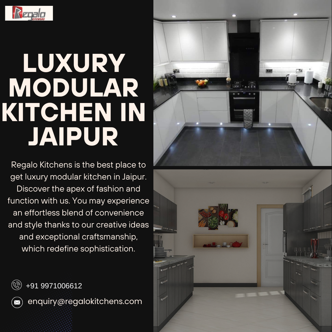 Luxury Modular Kitchen in Jaipur | Regalo kitchens - Kitchen Design ...