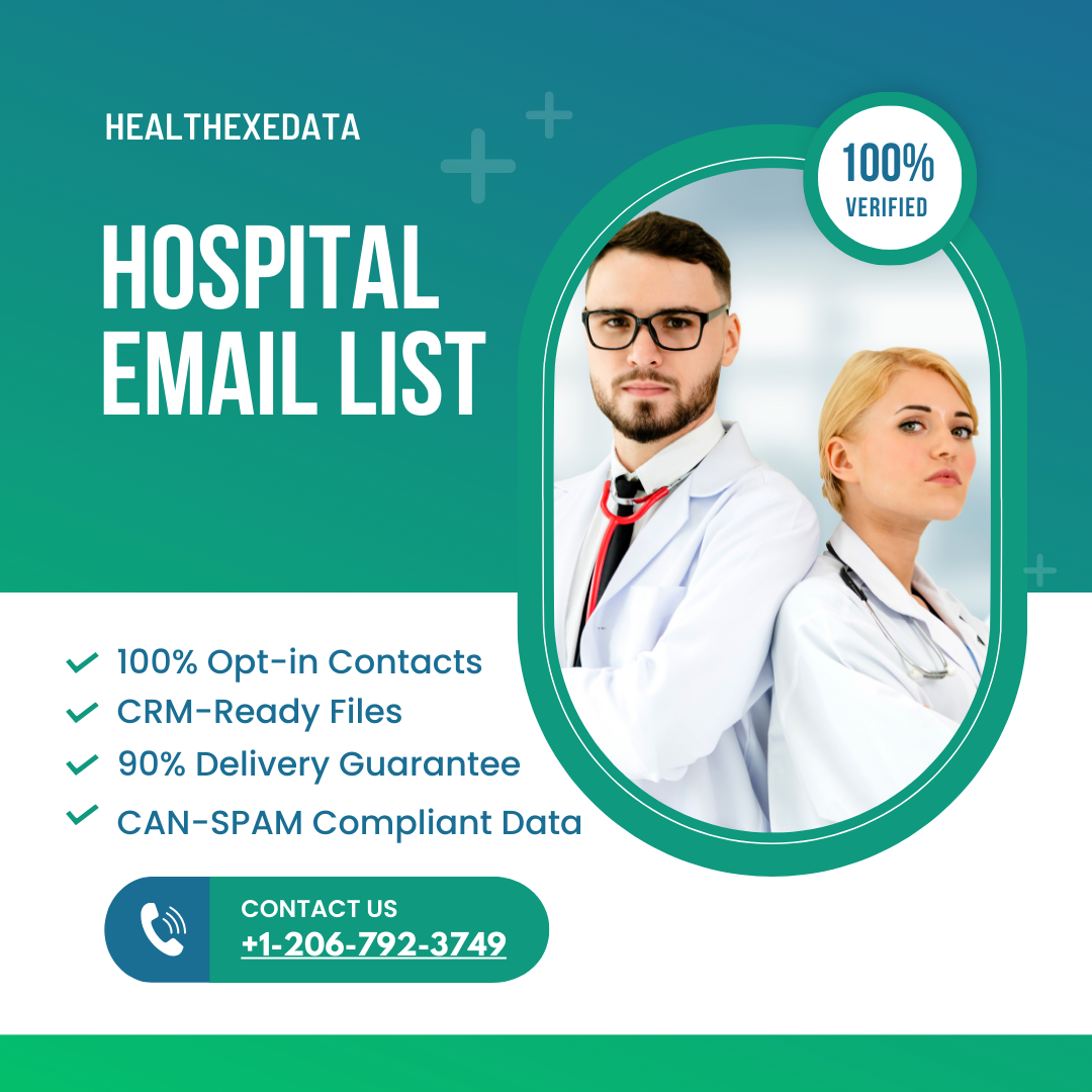 How Can We Generate More Leads with Hospital Email Lists? | by ...