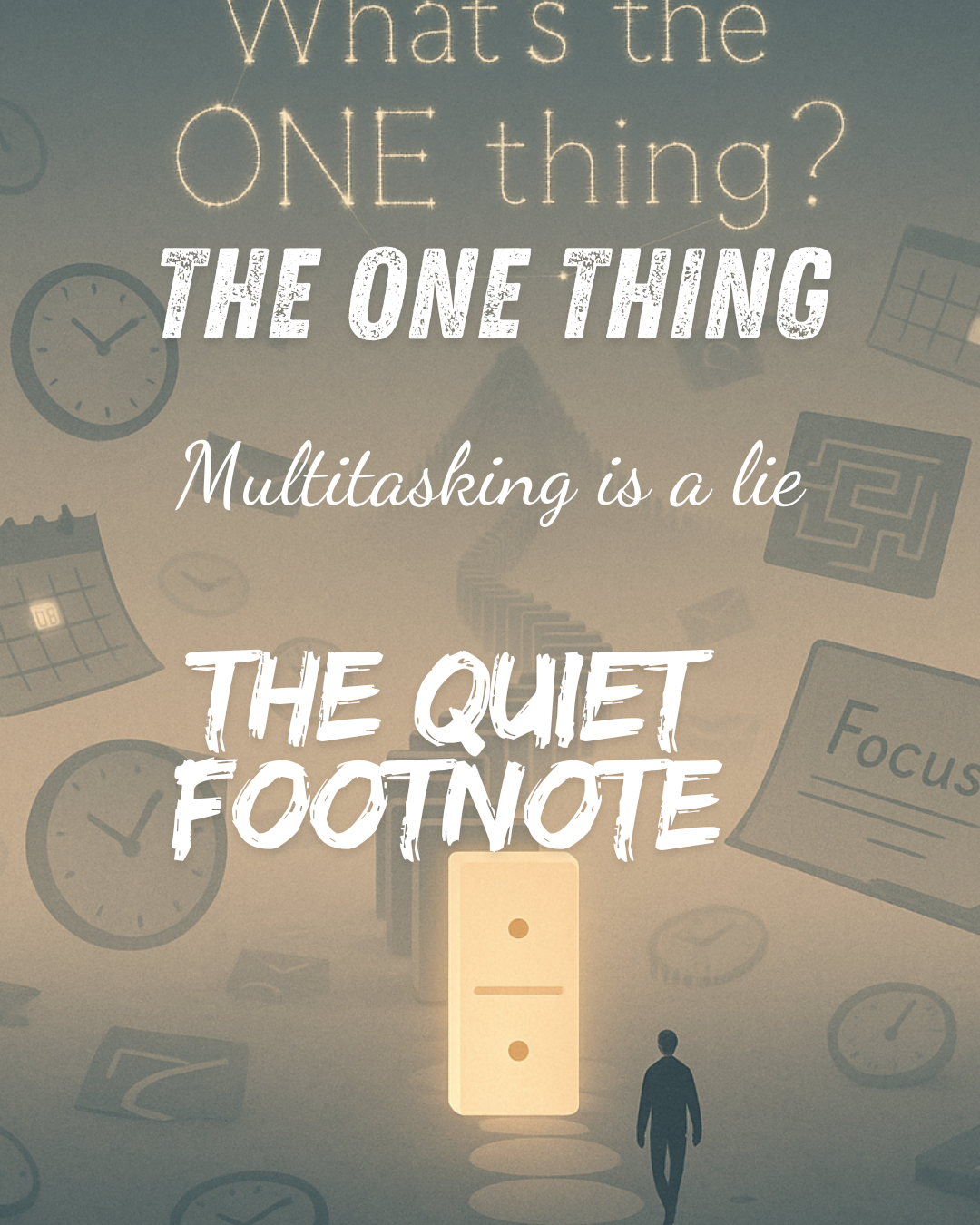 The ONE Thing by Gary Keller & Jay Papasan | How to Find Your Priority in a Noisy World | by ...