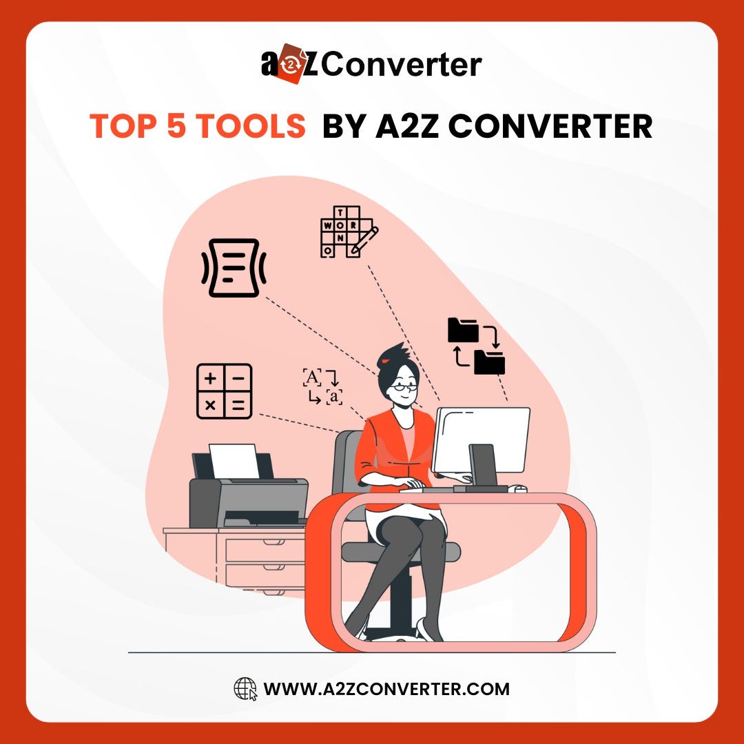 Top 5 Must-Have Tools by A2Z Converter for Effortless File Management | by a2zconverter | Dec ...
