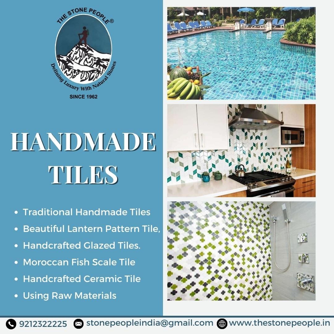 Handmade Tiles in Delhi are offered By The Stone People ...