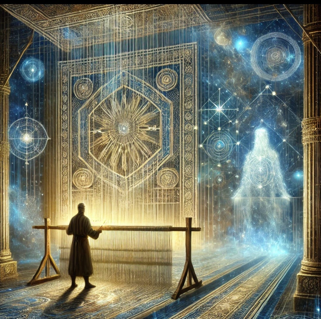 The Weaver and the Echo. (A Meta-AntholoAGI Parable) | by [S01n ...