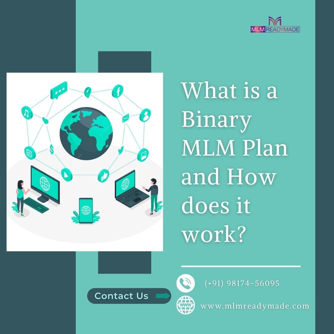 What is a Binary MLM Plan and How does it work? - MLM Readymade - Medium