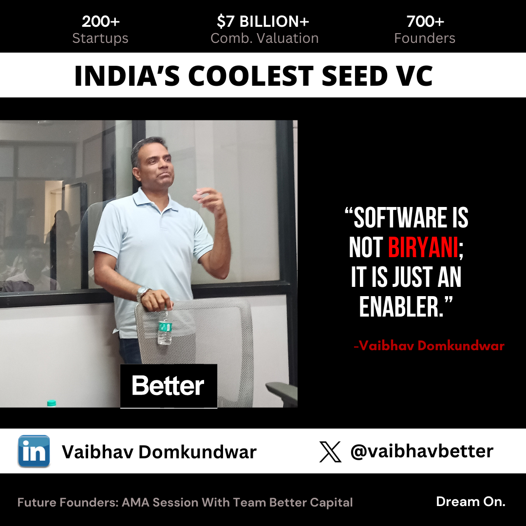 Future Founders: AMA Session With Team Better Capital | by Shivam Dixit | Aug, 2024 | Medium