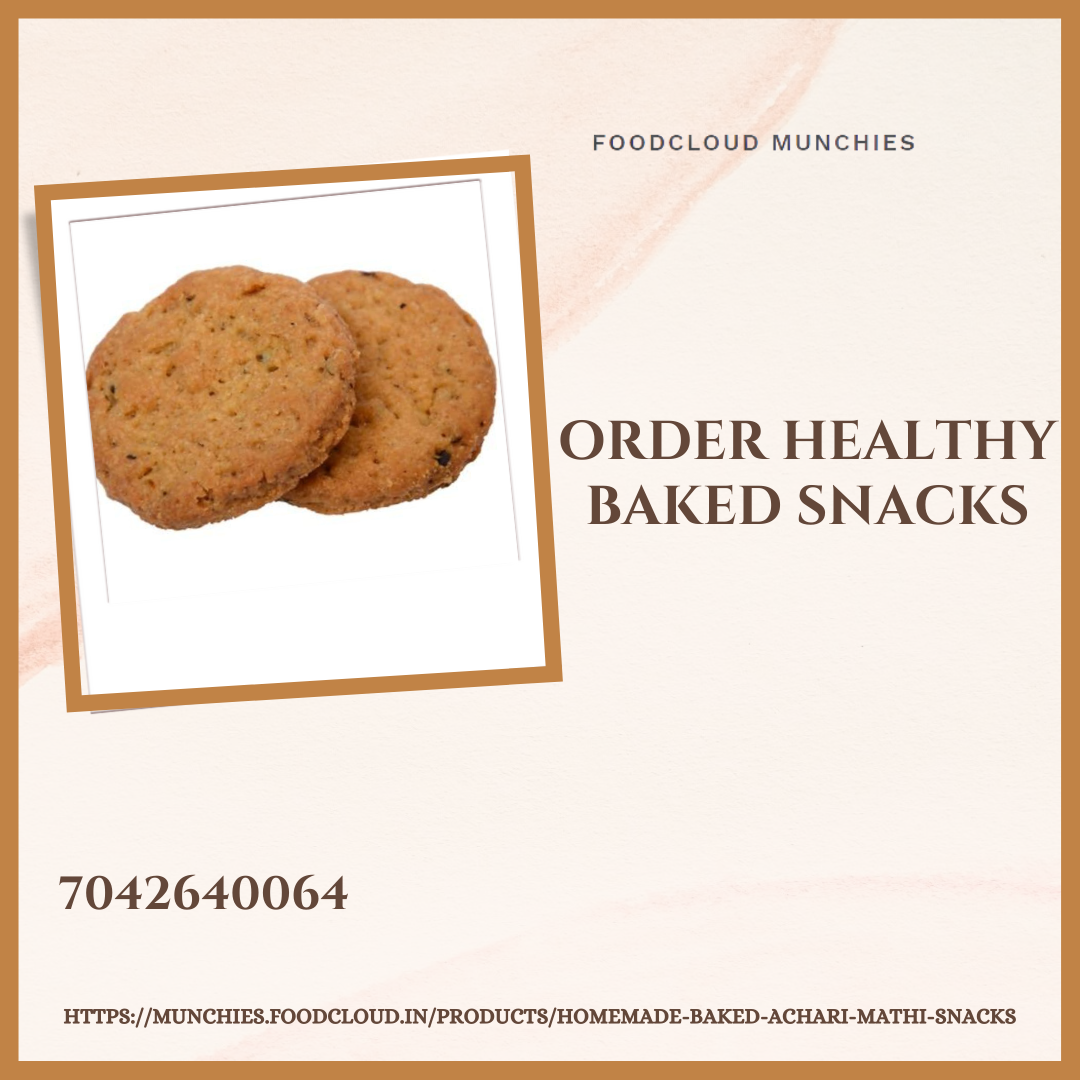 Order Healthy Baked Snacks. If you’re looking for healthy snacks… | by ...