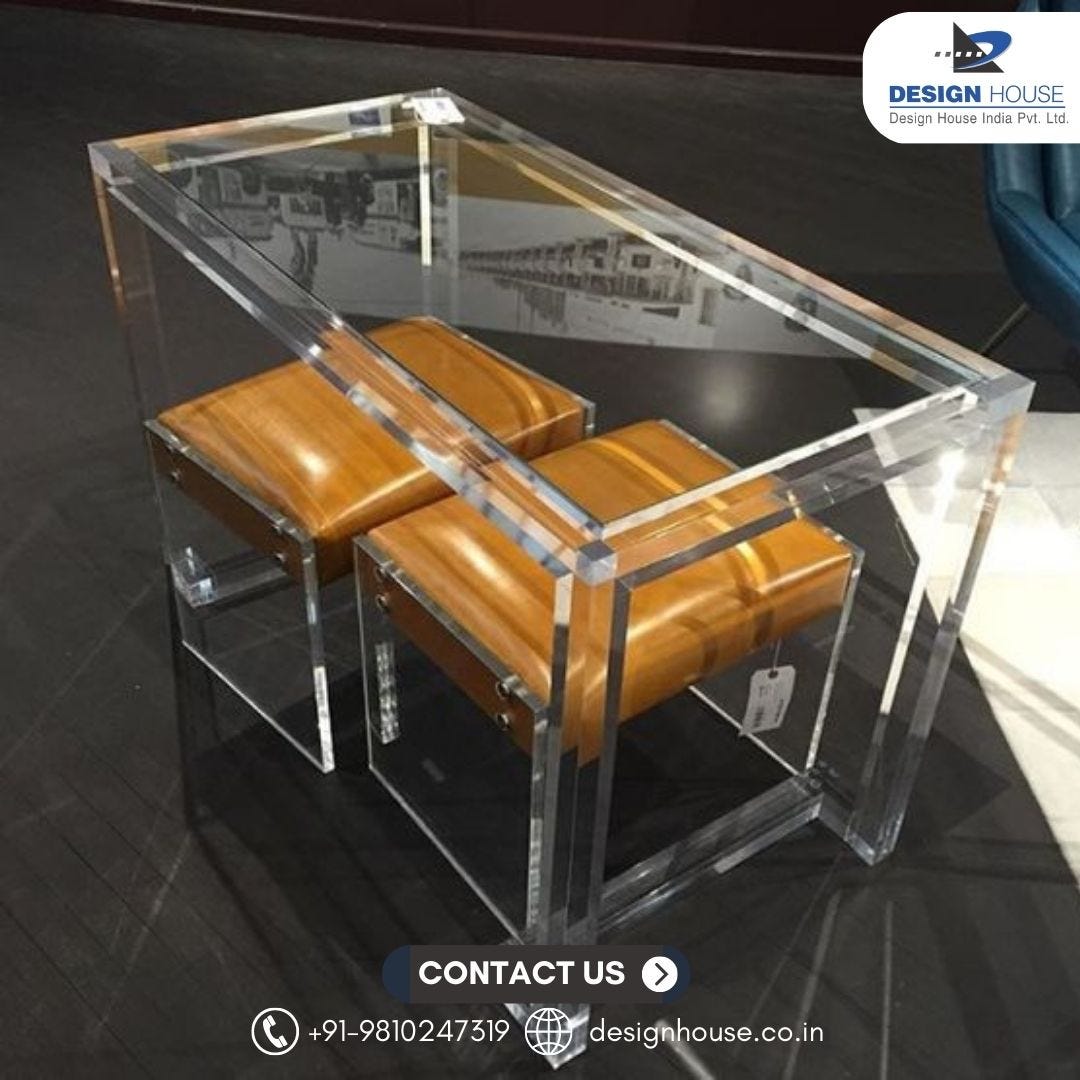 Acrylic Table Top in Delhi NCR - theayurvedashala - Medium