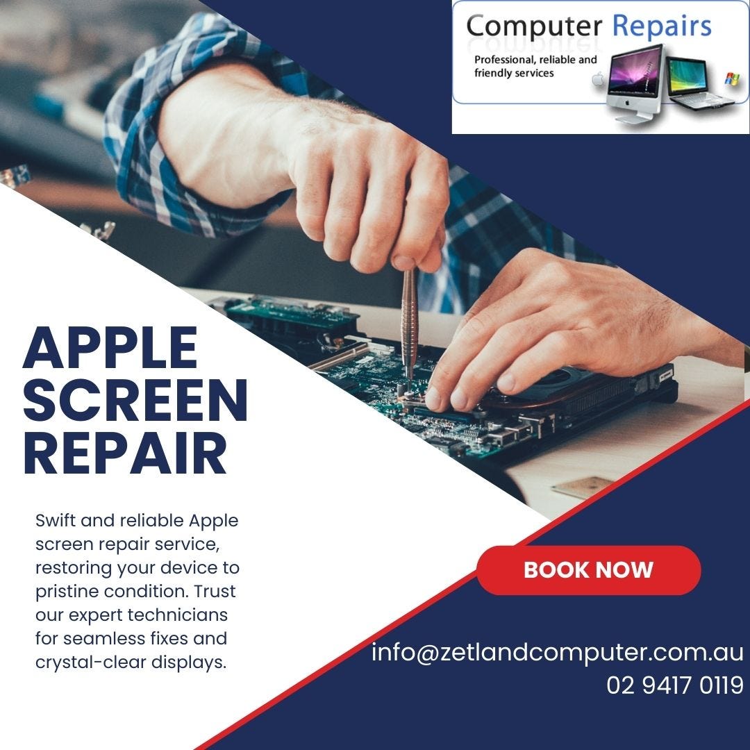 Apple Screen Repair - Zetland Computer - Medium