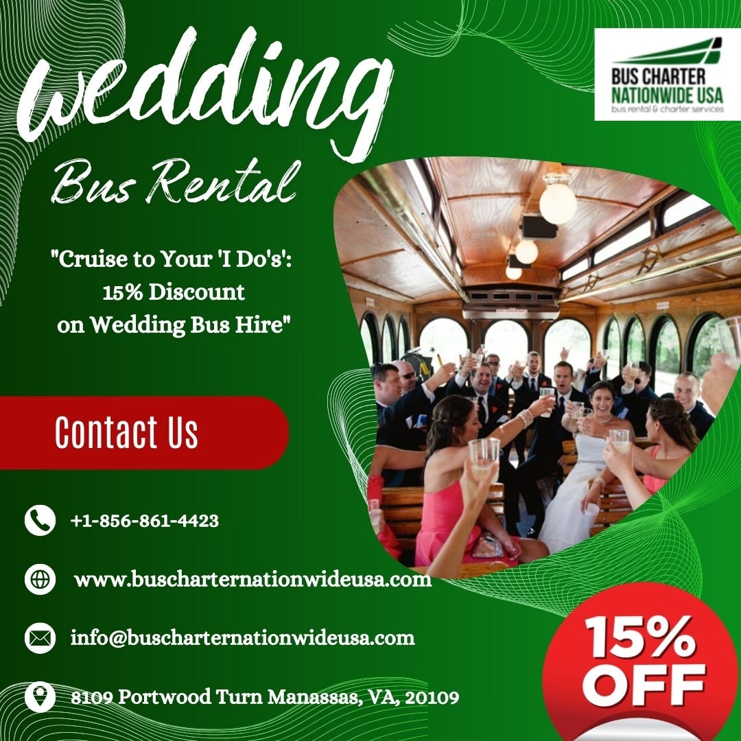 Classy Coaches: Wedding Bus Rentals for a Stylish Arrival! | by ...