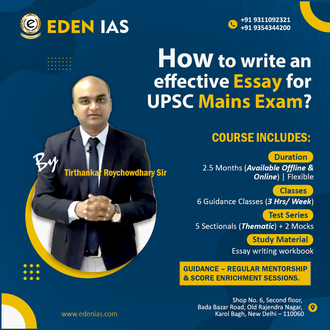 How do I write an effective Essay for The UPSC Mains? | by Vikash Kumar ...