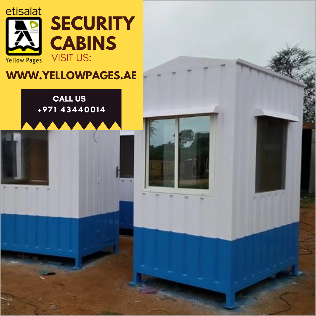 The Best Quality of Security Cabins in UAE - Faiza Khan - Medium