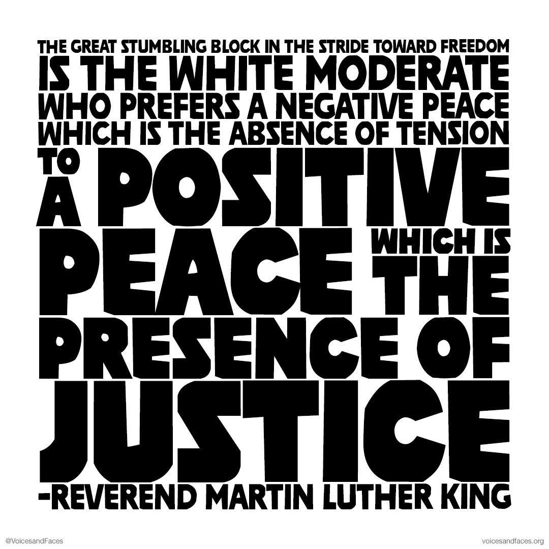 The presence of justice.. In August, 1963, Reverend Martin Luther… | by ...