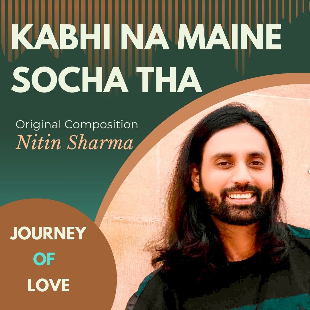 Kabhi Na Maine Socha Tha — New Sad Song from Heart — Original Composition by Nitin Sharma | by ...