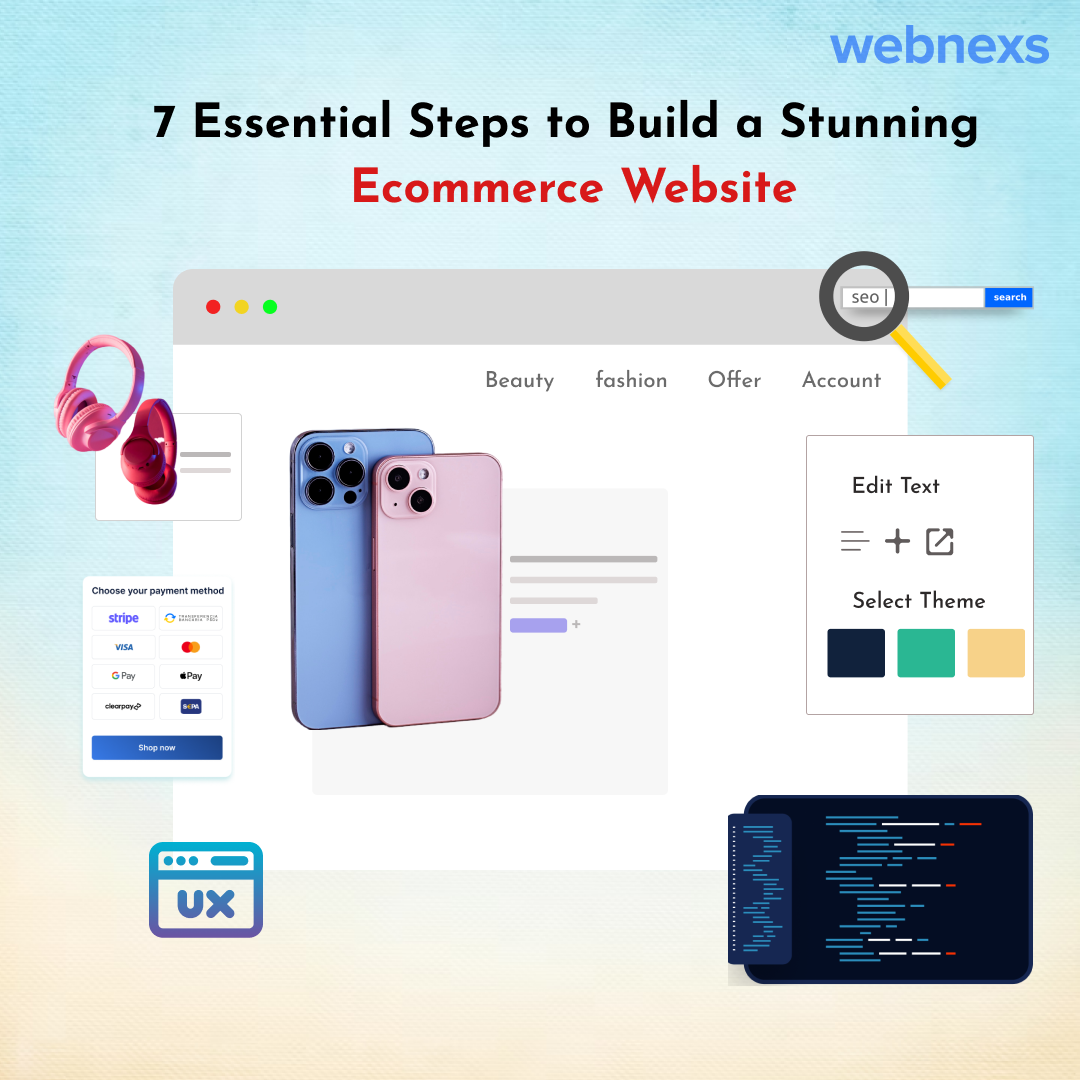 7 Essential Steps to Build a Stunning ecommerce Website - Mathew Thomas ...