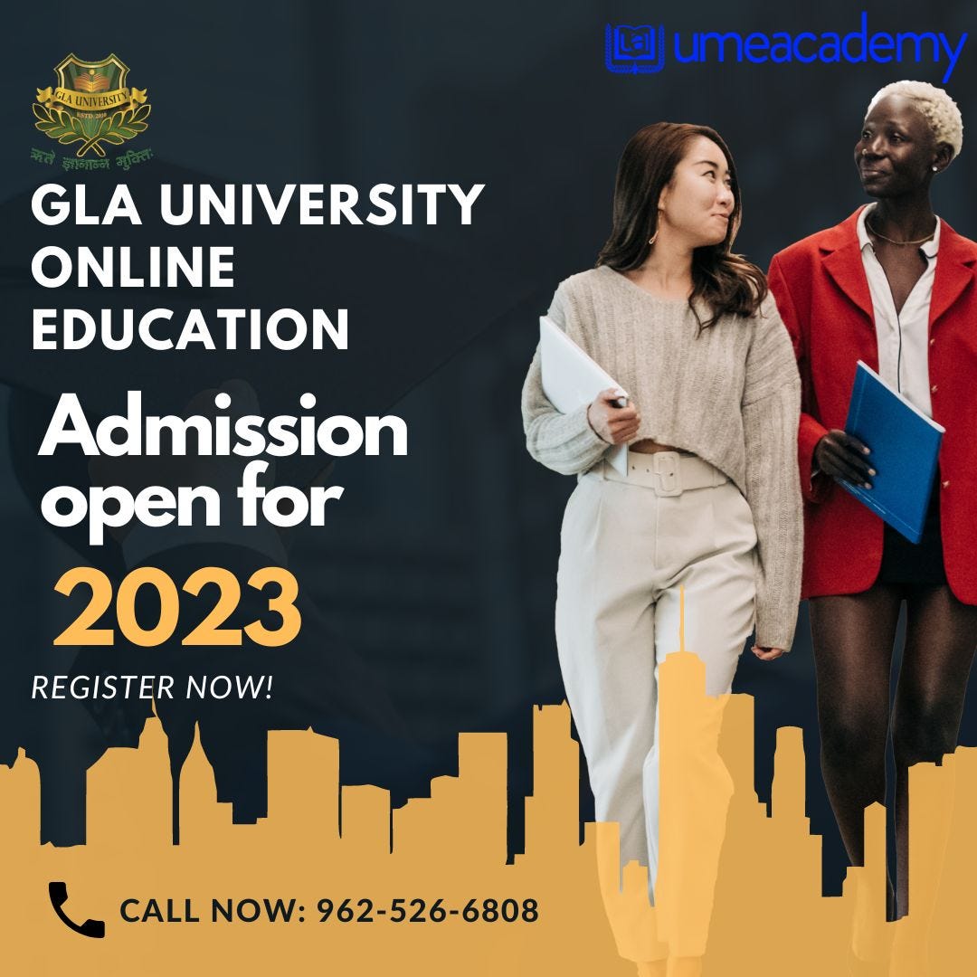GLA University Online MBA - pallavi maantech - Medium