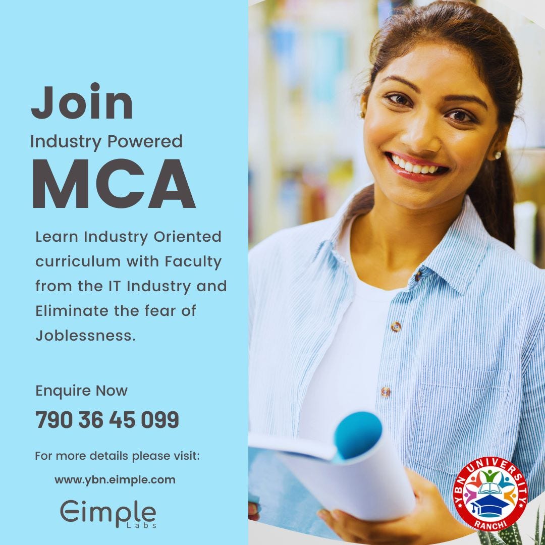 MCA Degree from YBN University, in Collaboration with Eimple Labs ...