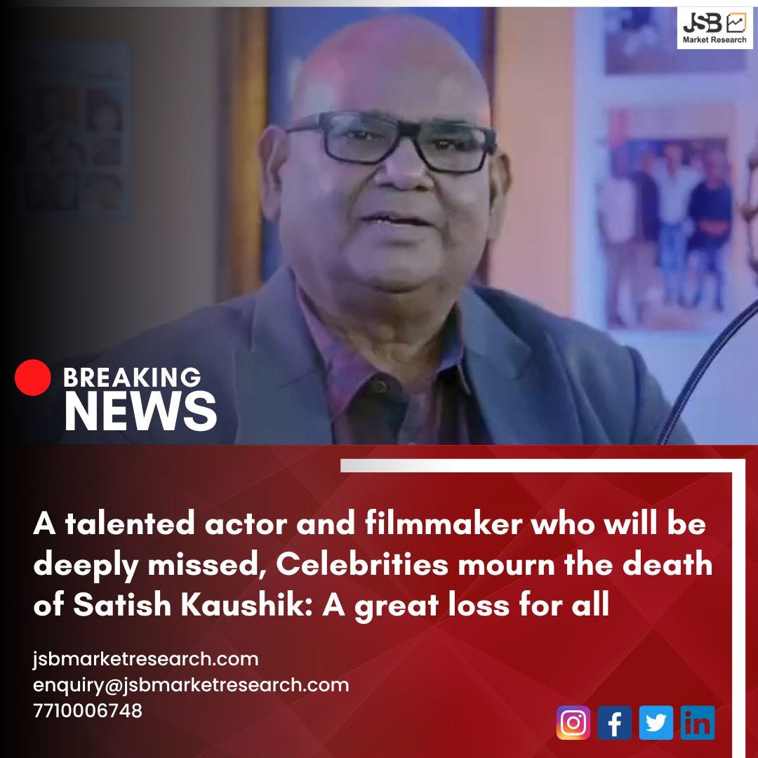 Satish Kaushik The Indian Actor Passed Away Due To A Heart Attack At