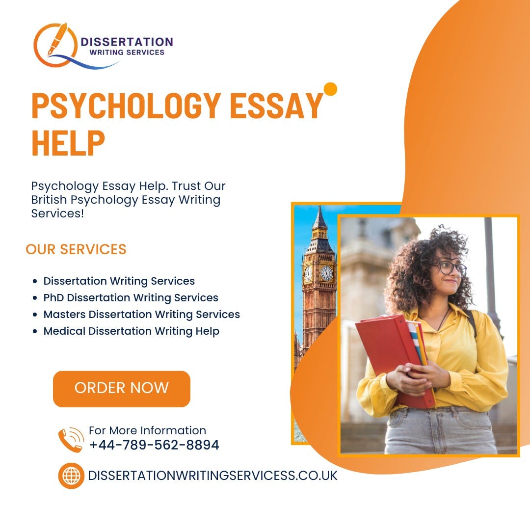 PSYCHOLOGY ESSAY HELP - Samreenriaz - Medium
