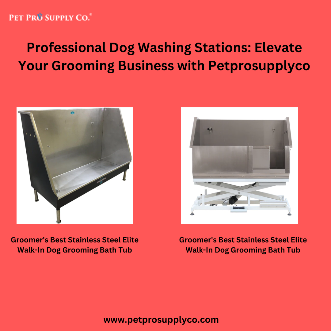 Professional Dog Washing Stations: Elevate Your Grooming Business with ...