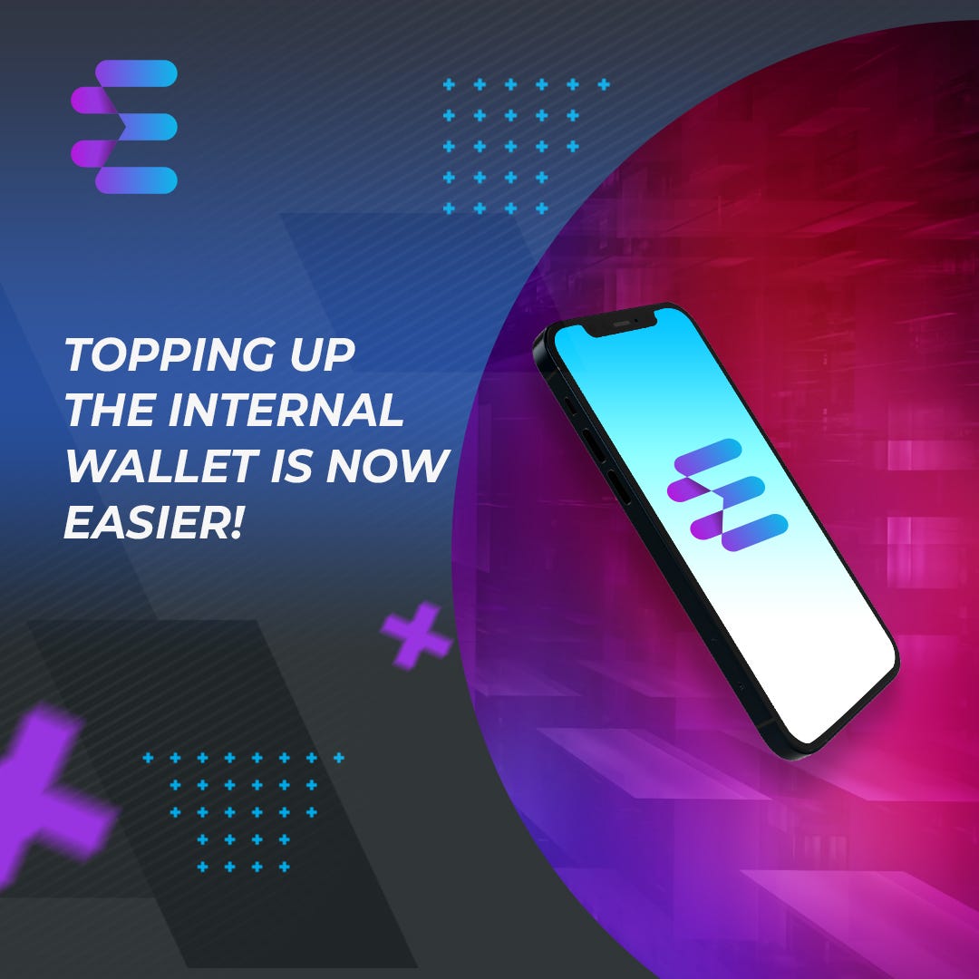Topping up the internal wallet is now easier! | by EZZY GAME | Medium
