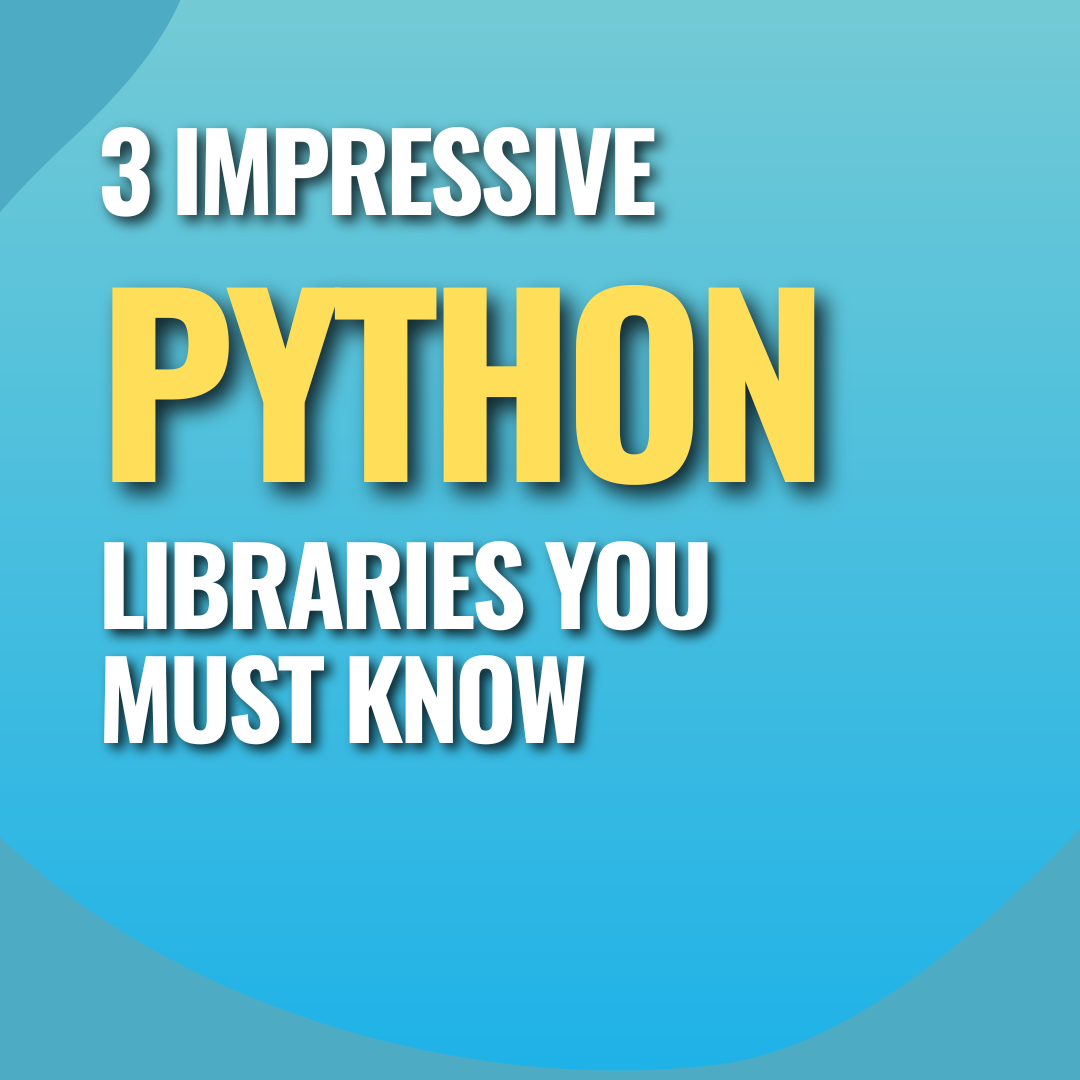 These 3 Python packages are just impressive | by Pabloomvc | Medium