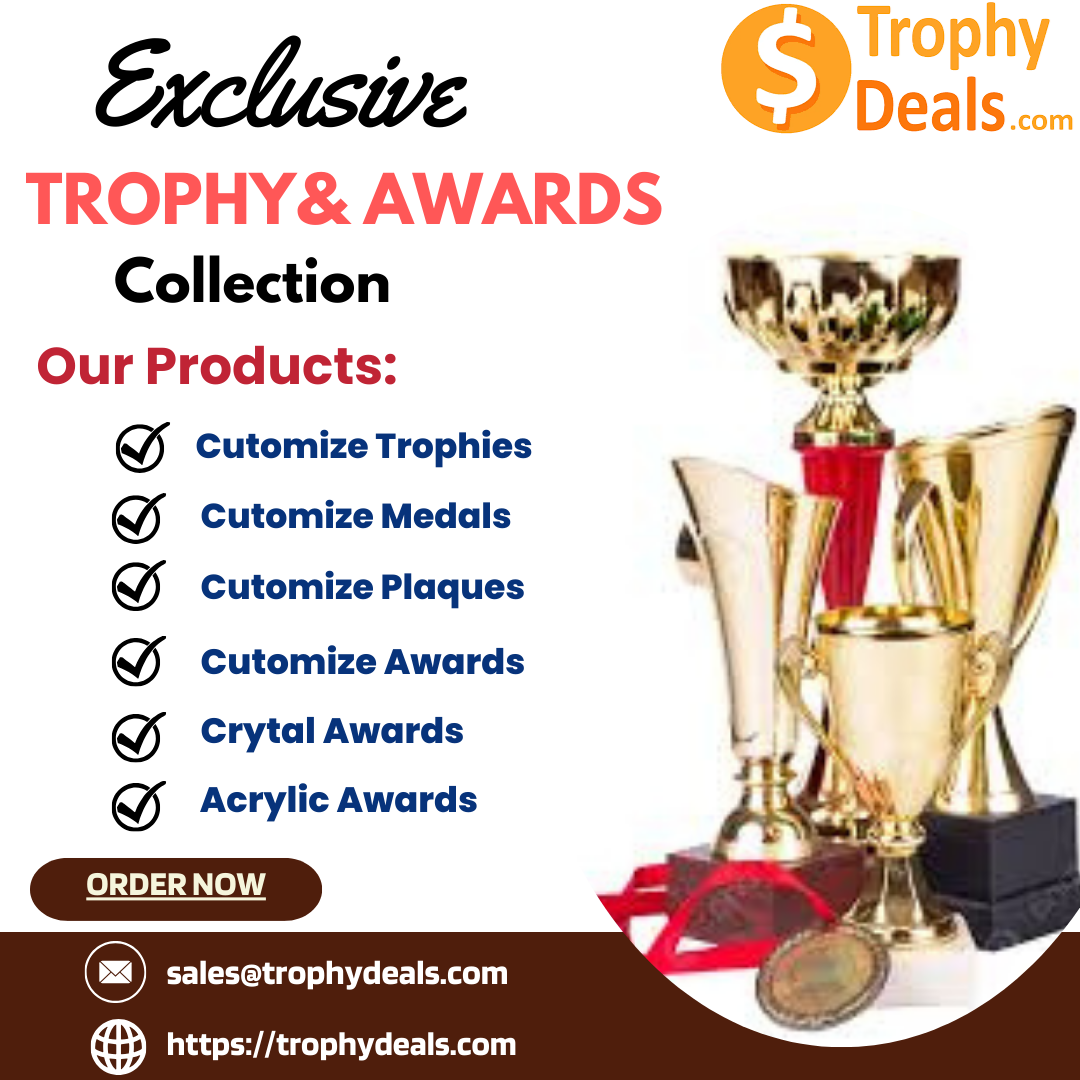 Buy Trophies, Awards, Medals, and Plaques at Affordable Prices | by ...