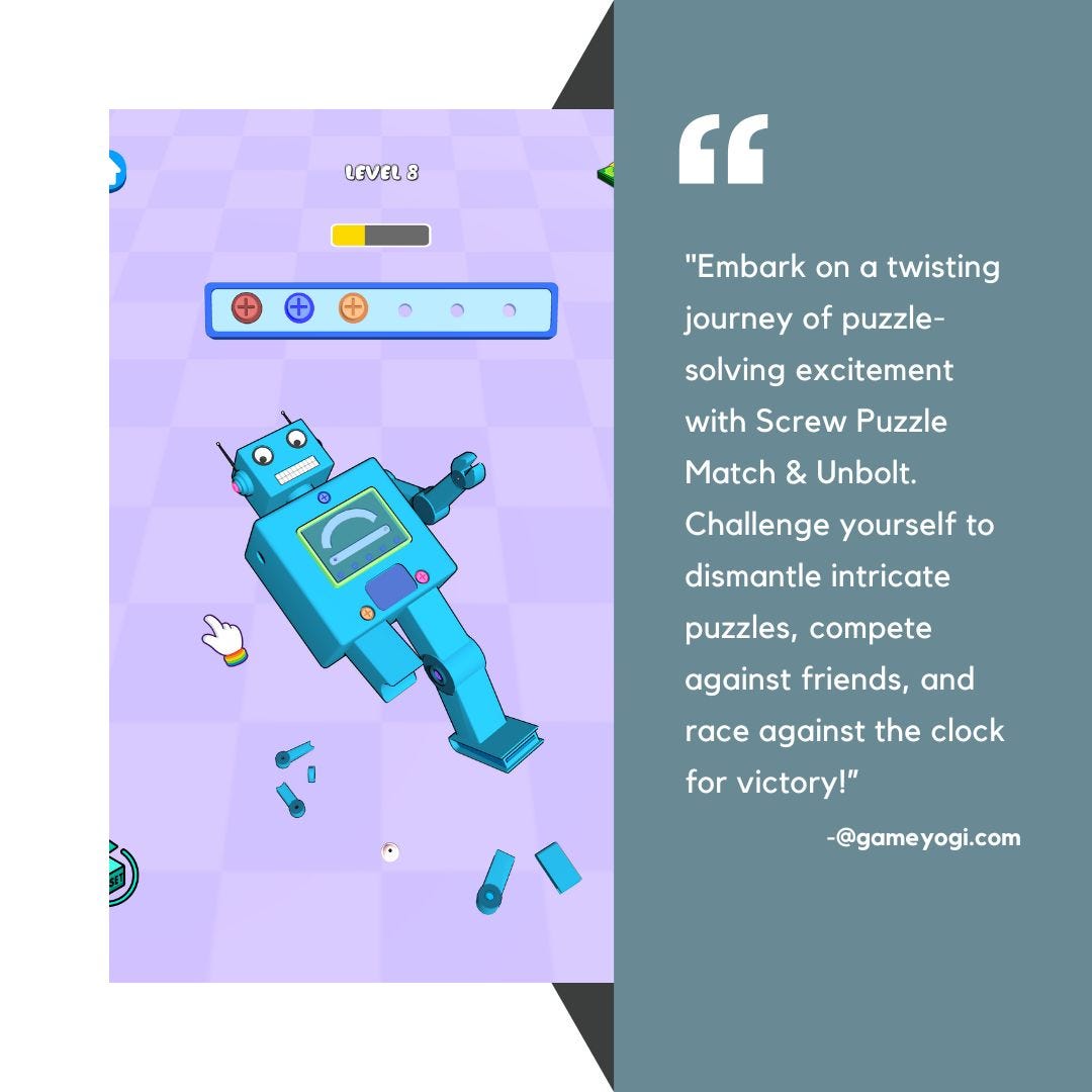 Crack The Code Strategies For Dominating The Screw Puzzle Game By