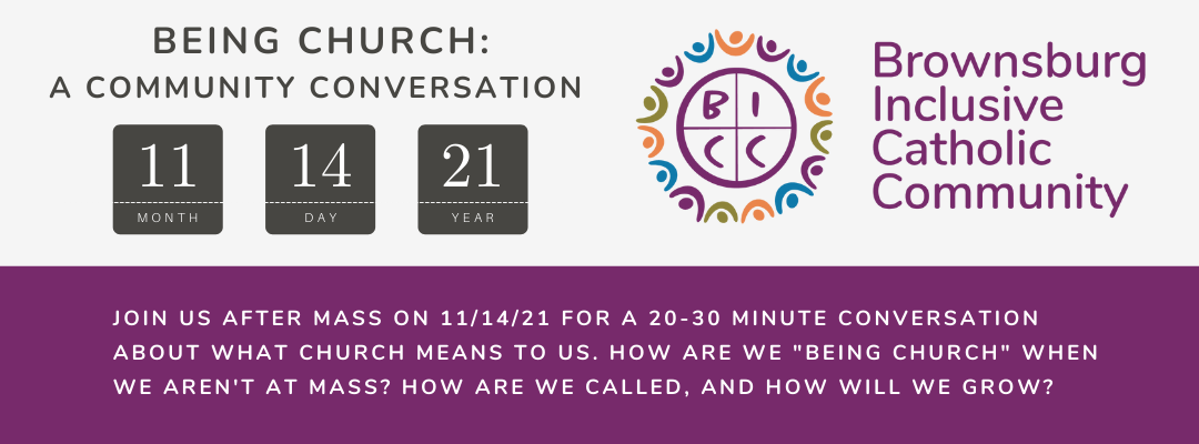 BICC Important Dates!. BICC Community Conversation after Mass… | by ...