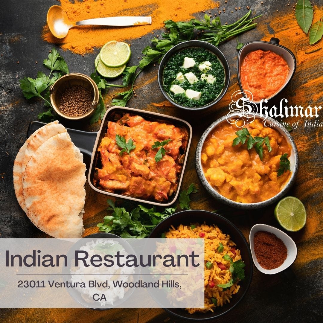 Experience the vibrant flavors of India at Shalimar Cuisine of India ...