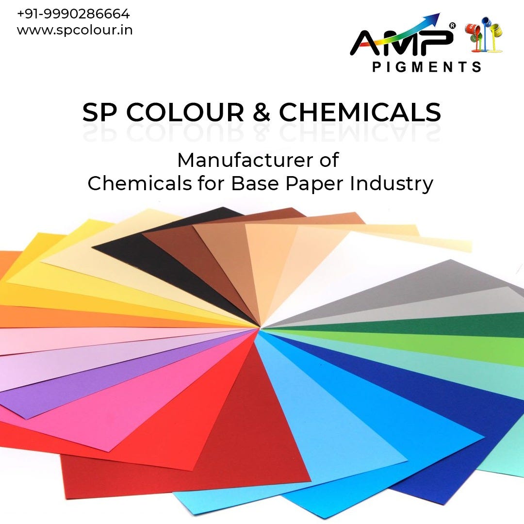 Chemicals for Base Paper Industries by AMP Pigments | by spcolour98 ...