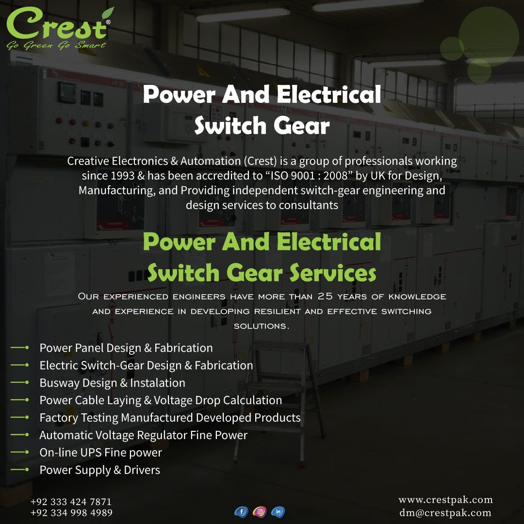 Power And Electrical Switch Gear. Herewith “Power and Electrical Switch ...