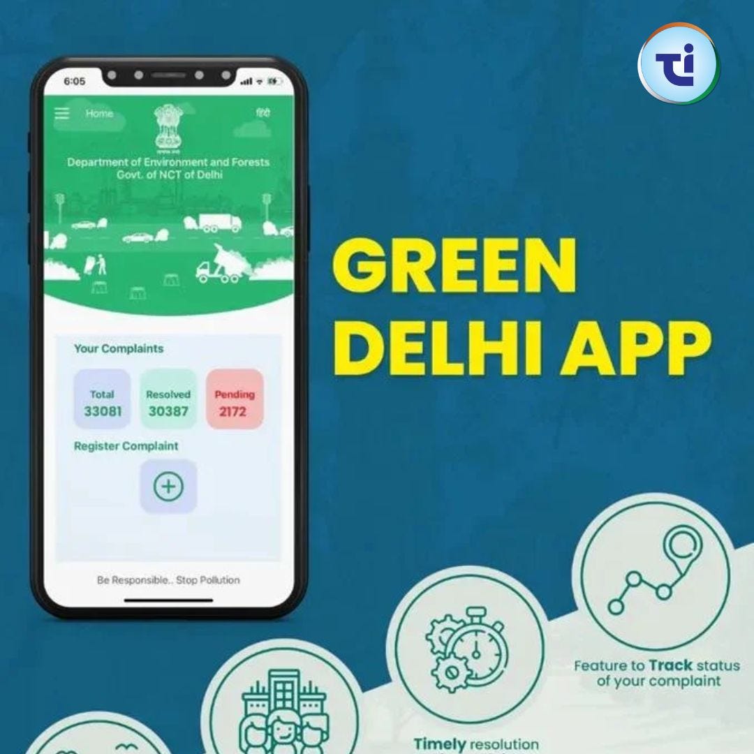 Green Delhi App. Embrace Sustainability: Use the Green… | by The United ...