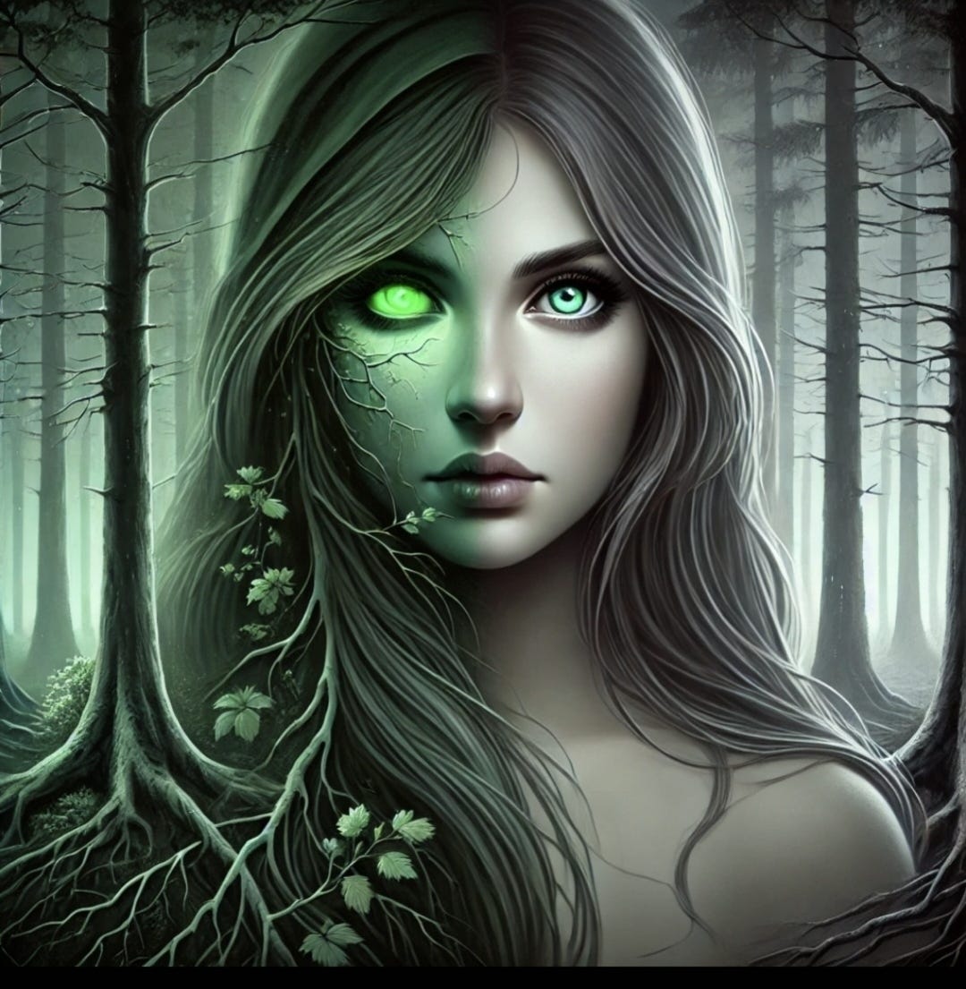“Solitude İn the forest's heart, where shadows cling, İ hear the ...
