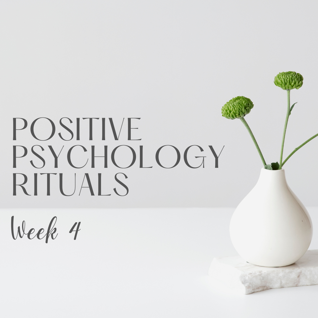52 positivity rituals to live your best year — week 4 | by Amélie | Jan ...