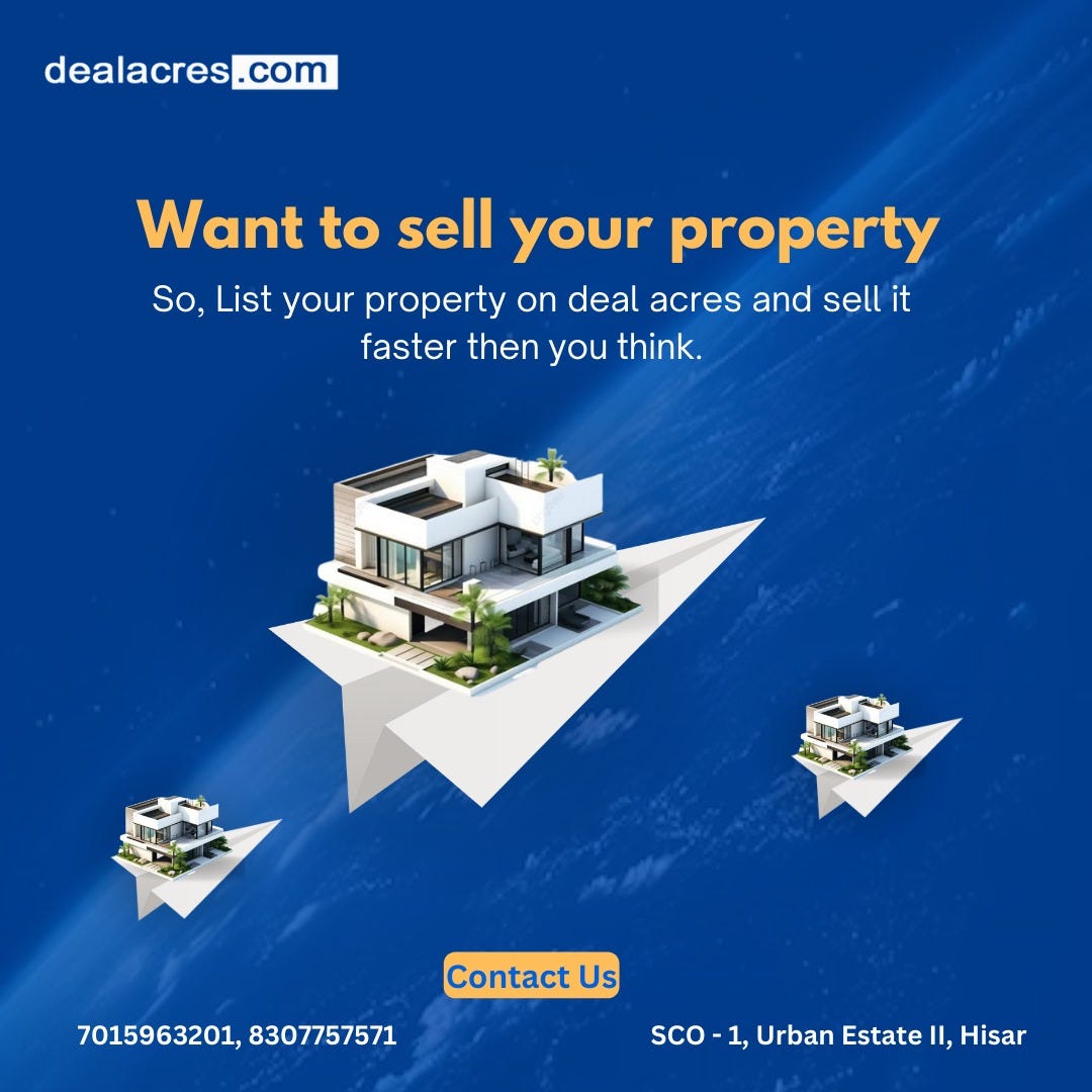 Best FREE Property listing Portal in India — Deal Acres - sunny chouhan ...