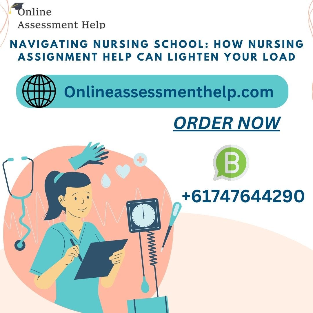 How Nursing Assignment Help Can Lighten Your Load | by ...