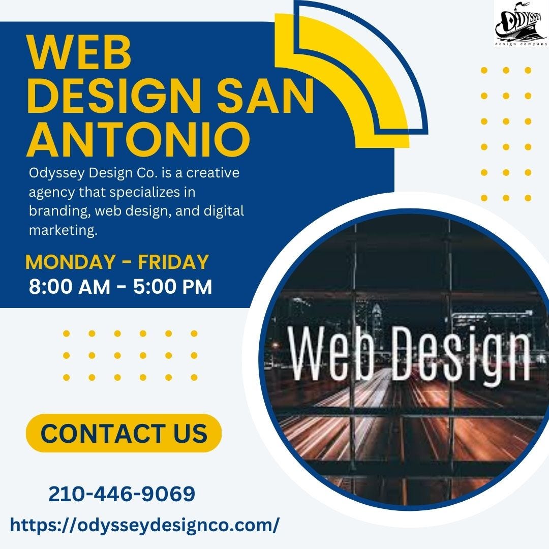 Web Design San Antonio — Odyssey Design Co - Odysseydesigncompany - Medium