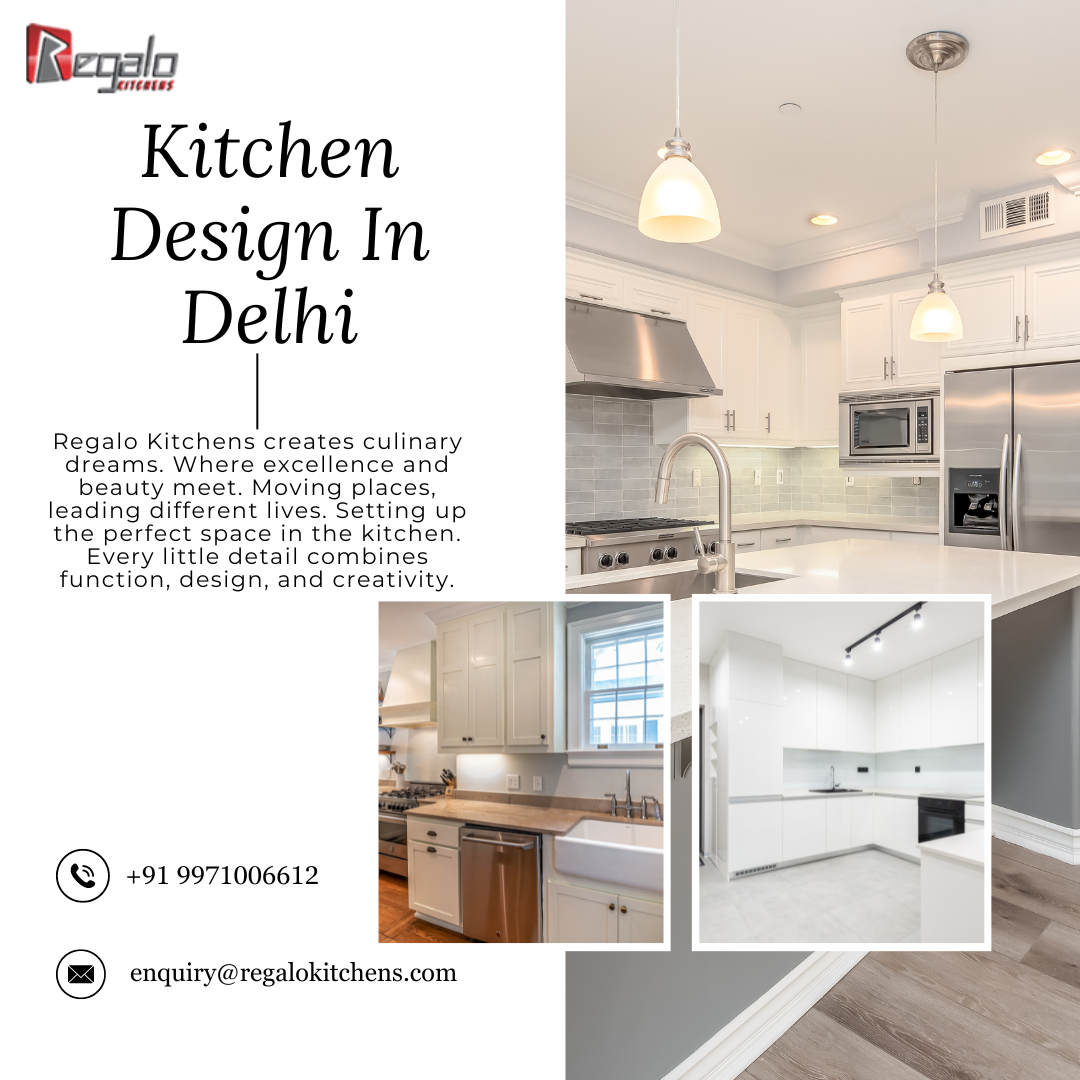Kitchen Design In Delhi | Regalo Kitchens - Regalo kitchens - Medium