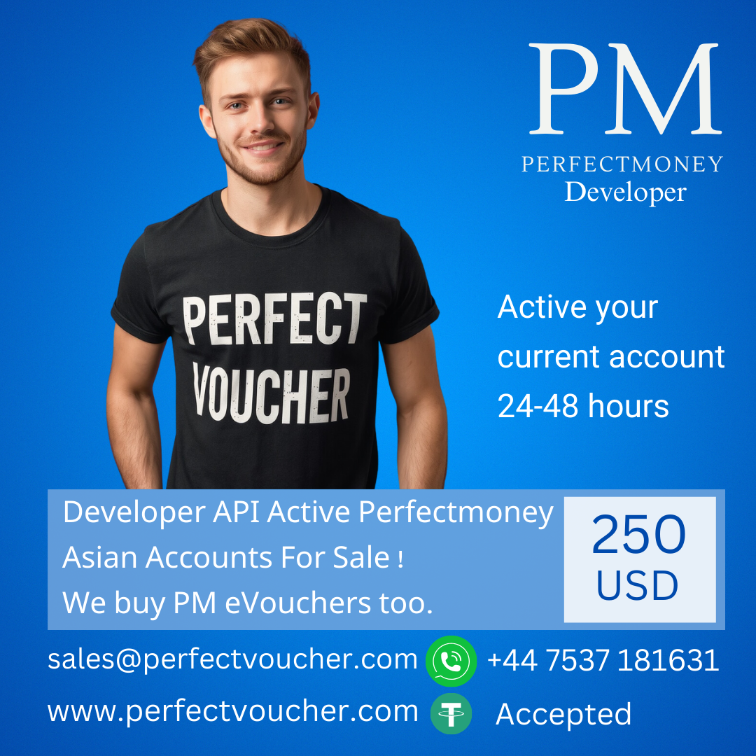 Perfectmoney Developer account https://youtu.be/ge-8pMDuAVQ If your ...