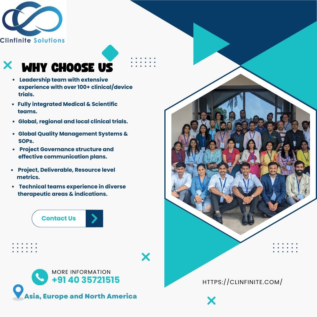 WHY CHOOSE US. 🔃 Clinfinite Solutions stands out in… | by clinifite ...