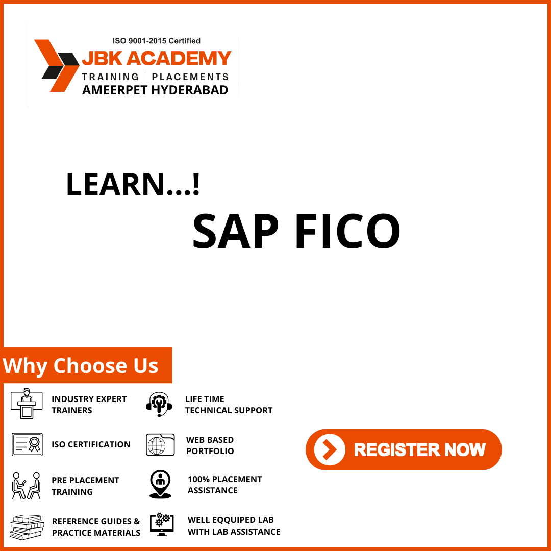 Best SAP Fico Training Institute In Hyderabad- JBK Academy | by JBK IT Technologies | May, 2024 ...